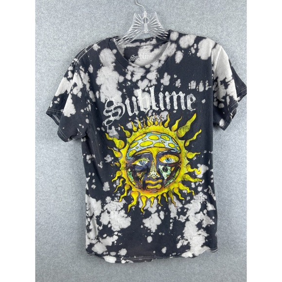 Sublime | Shirts | Sublime 4oz Freedom Sun Shirt Size S White Black Tie ...